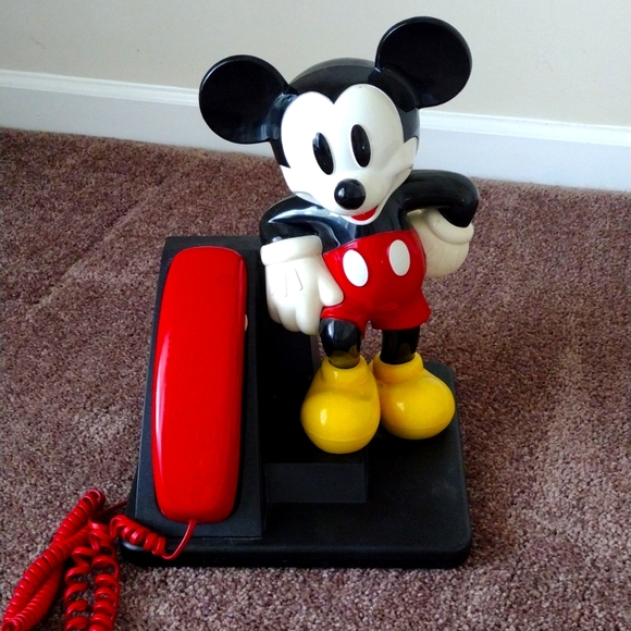 Accessories | Att Mickey Mouse Telephone Set | Poshmark